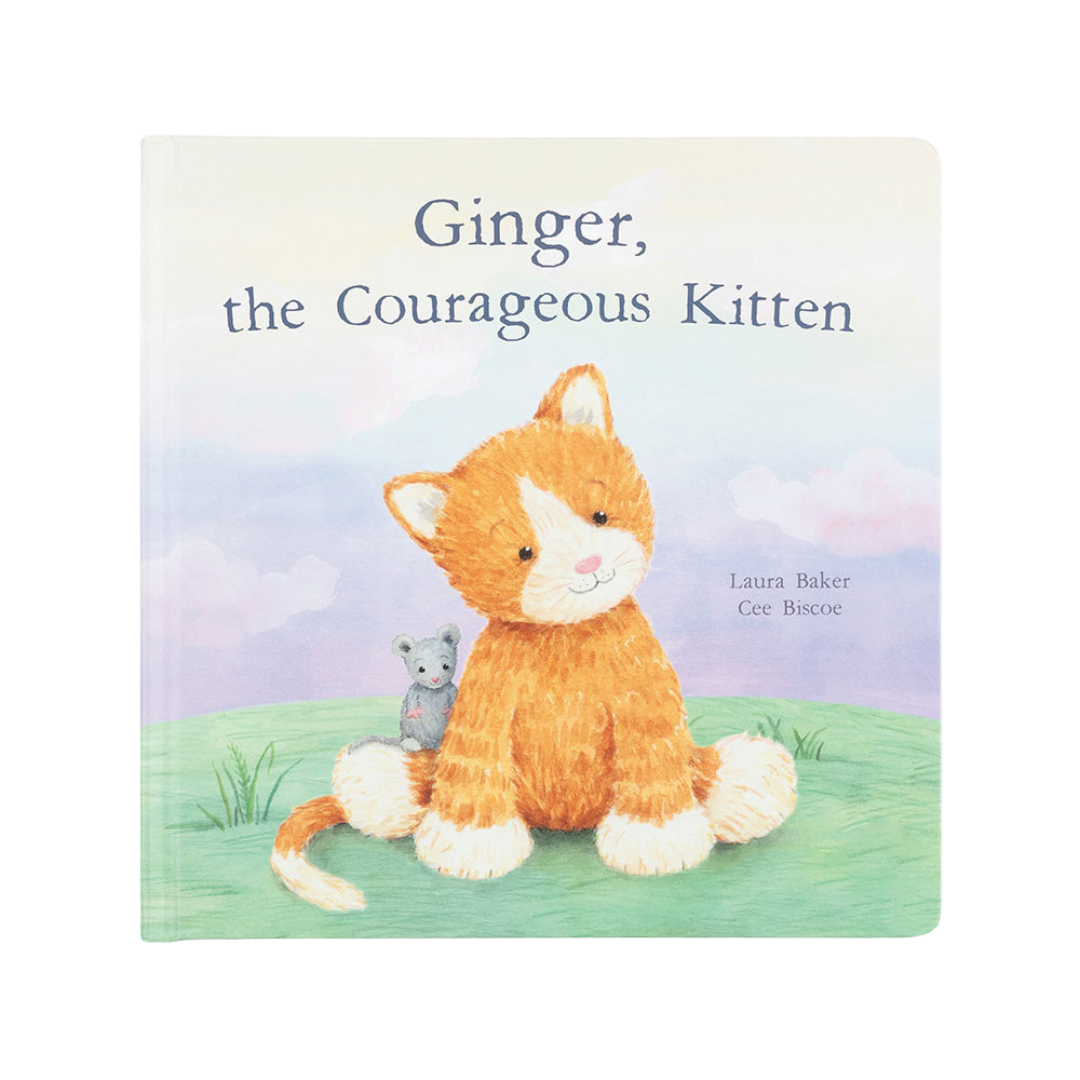 JELLYCAT GINGER, THE COURAGEOUS KITTEN BOOK – Active Baby co