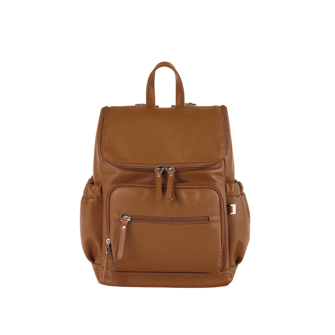 OIOI SIGNATURE MINI BACKPACK - CHESTNUT – Active Baby co