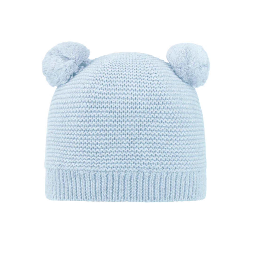 TOSHI ORGANIC BEANIE SNOWY - BLUE BIRD – Active Baby co
